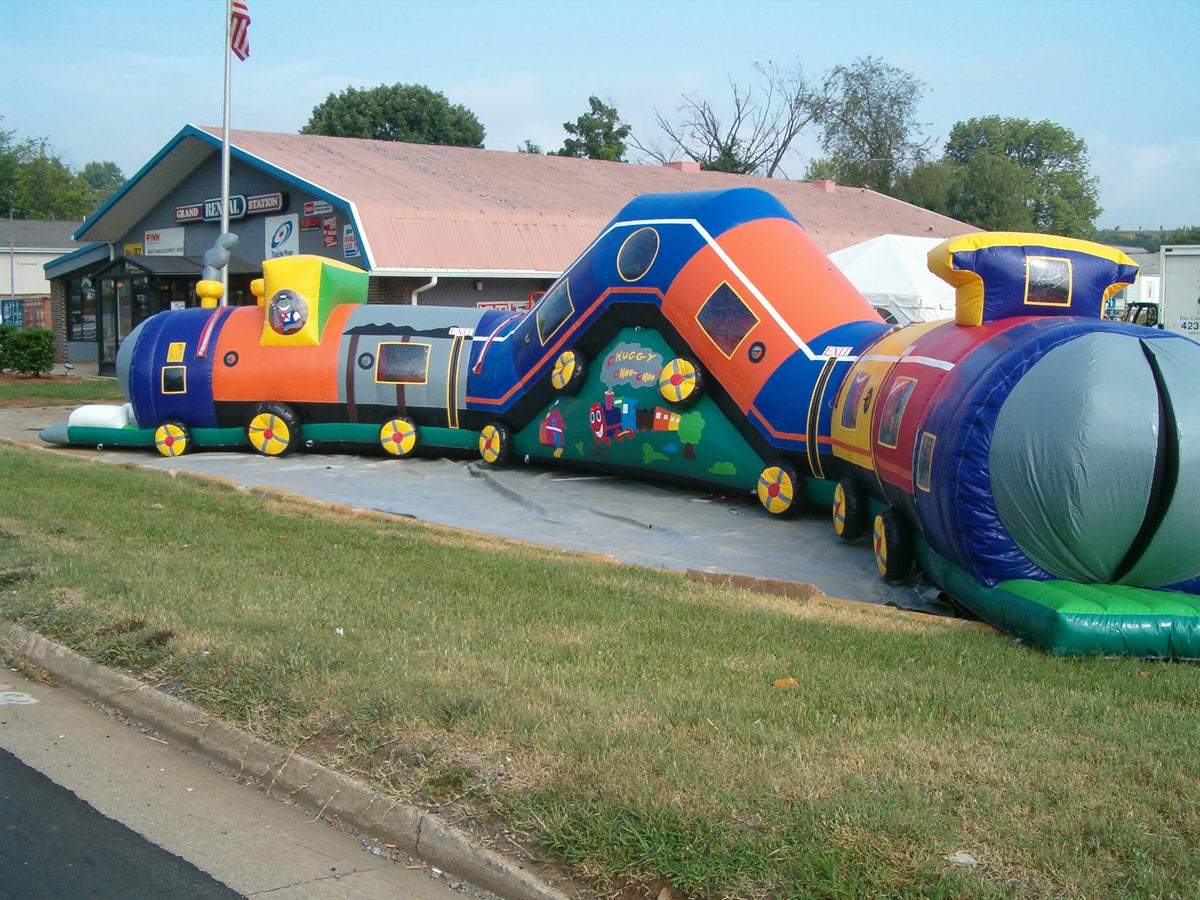 Inflatable Choo Choo Train 45' Tunnel Crawl Thru - Greeneville, TN ...